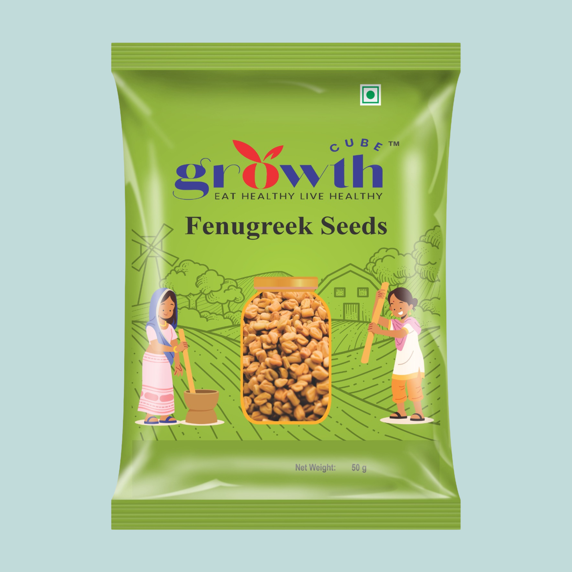 Fenugreek Seeds (Methi Dana) – Growth Cube